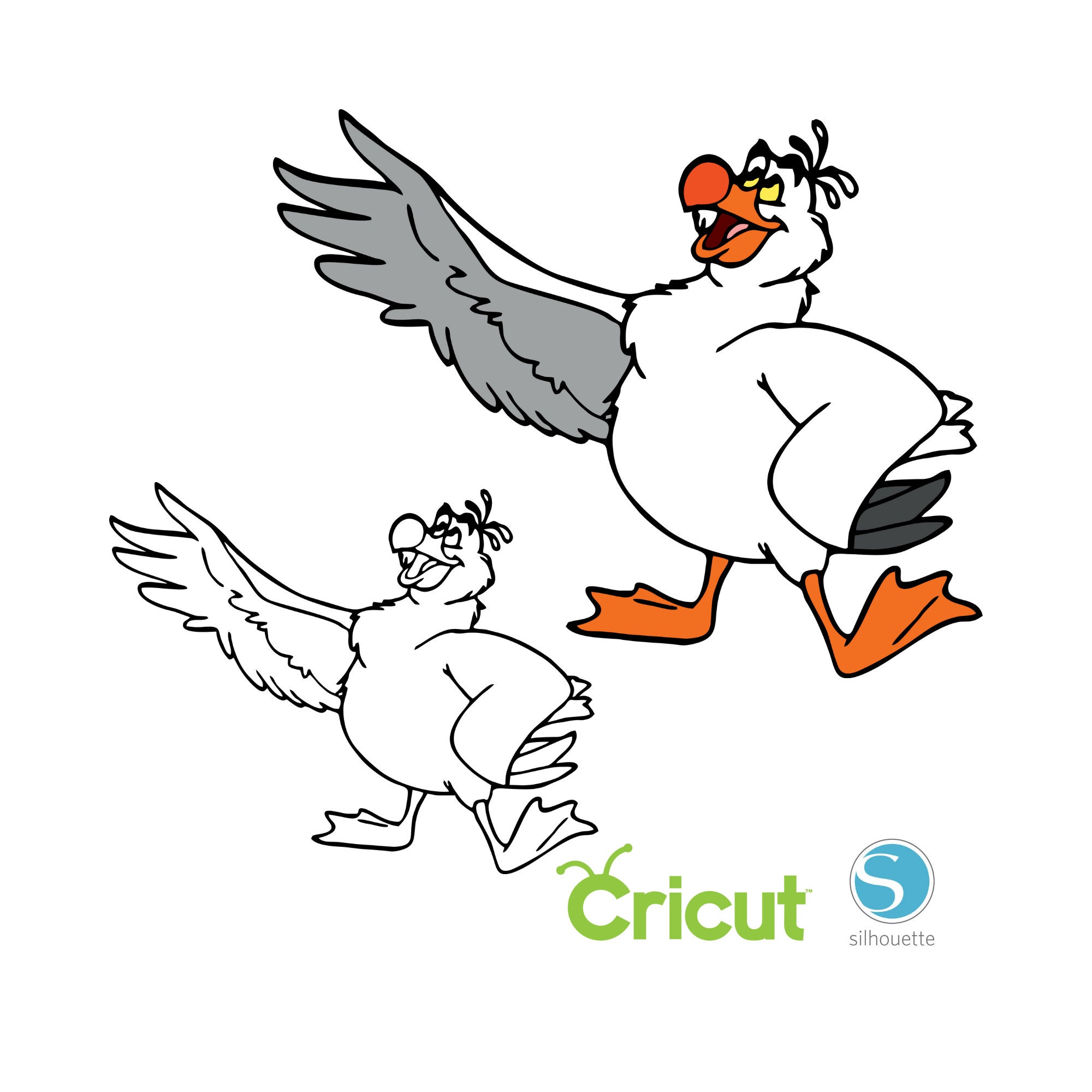 2 Scuttle SVG Bundle SVG for Cricut and Silhouette Cutting Machines ...