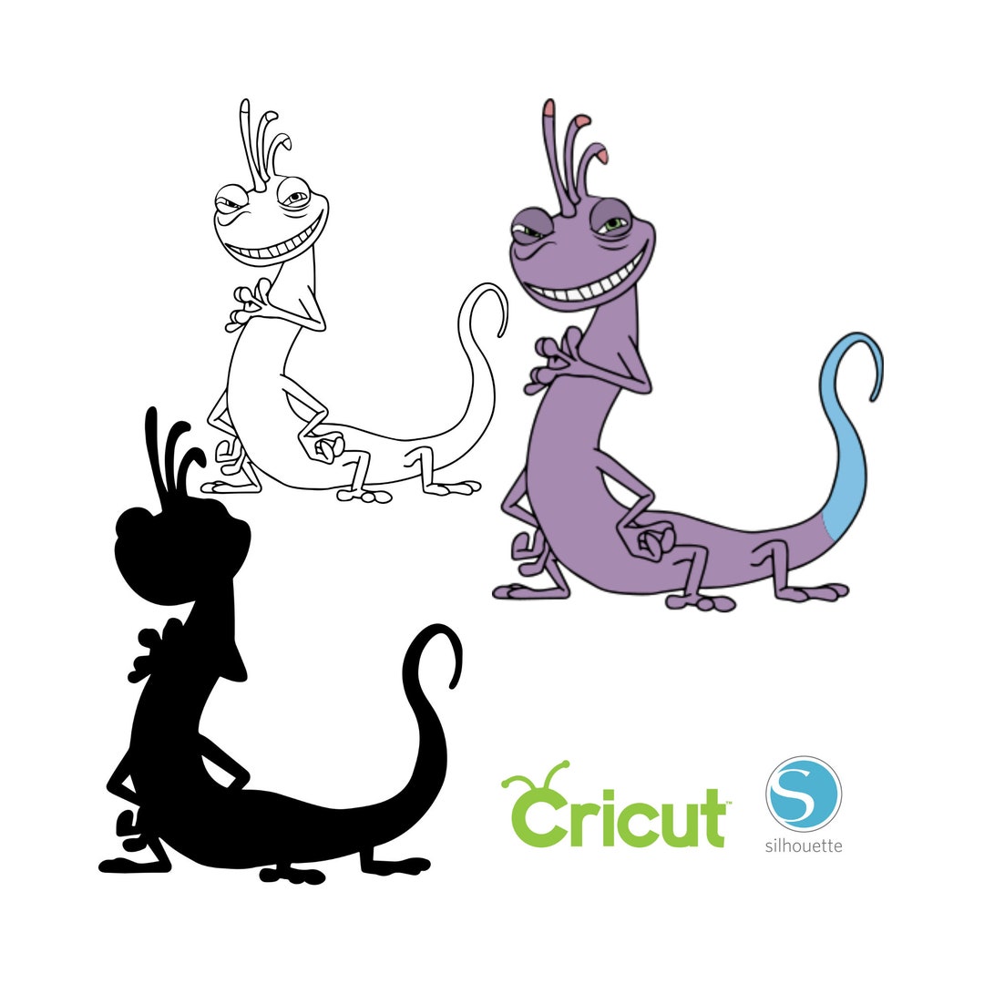 3 Randall Monsters Inc SVG Bundle SVG for Cricut and Silhouette Cutting ...