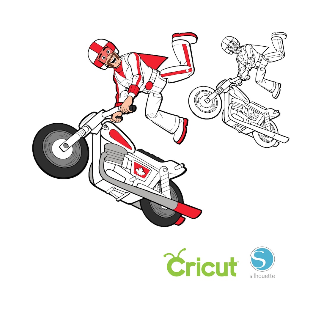 2 Duke Caboom SVG for Cricut and Silhouette Cutting Machines - Etsy ...