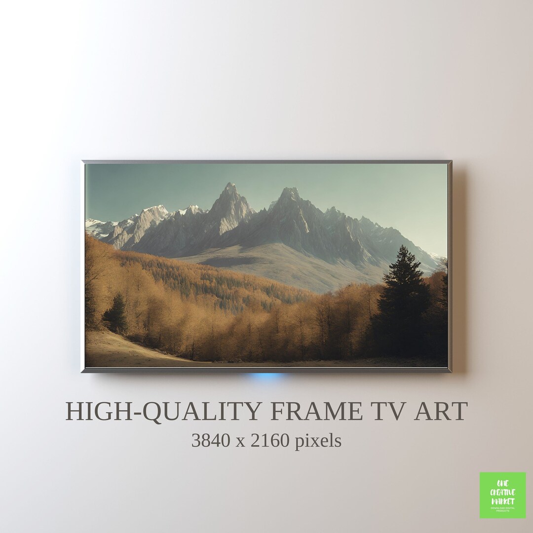 The Mountain Frame TV Art, Ai Art, Frame TV 4k Art, Digital Download - Etsy