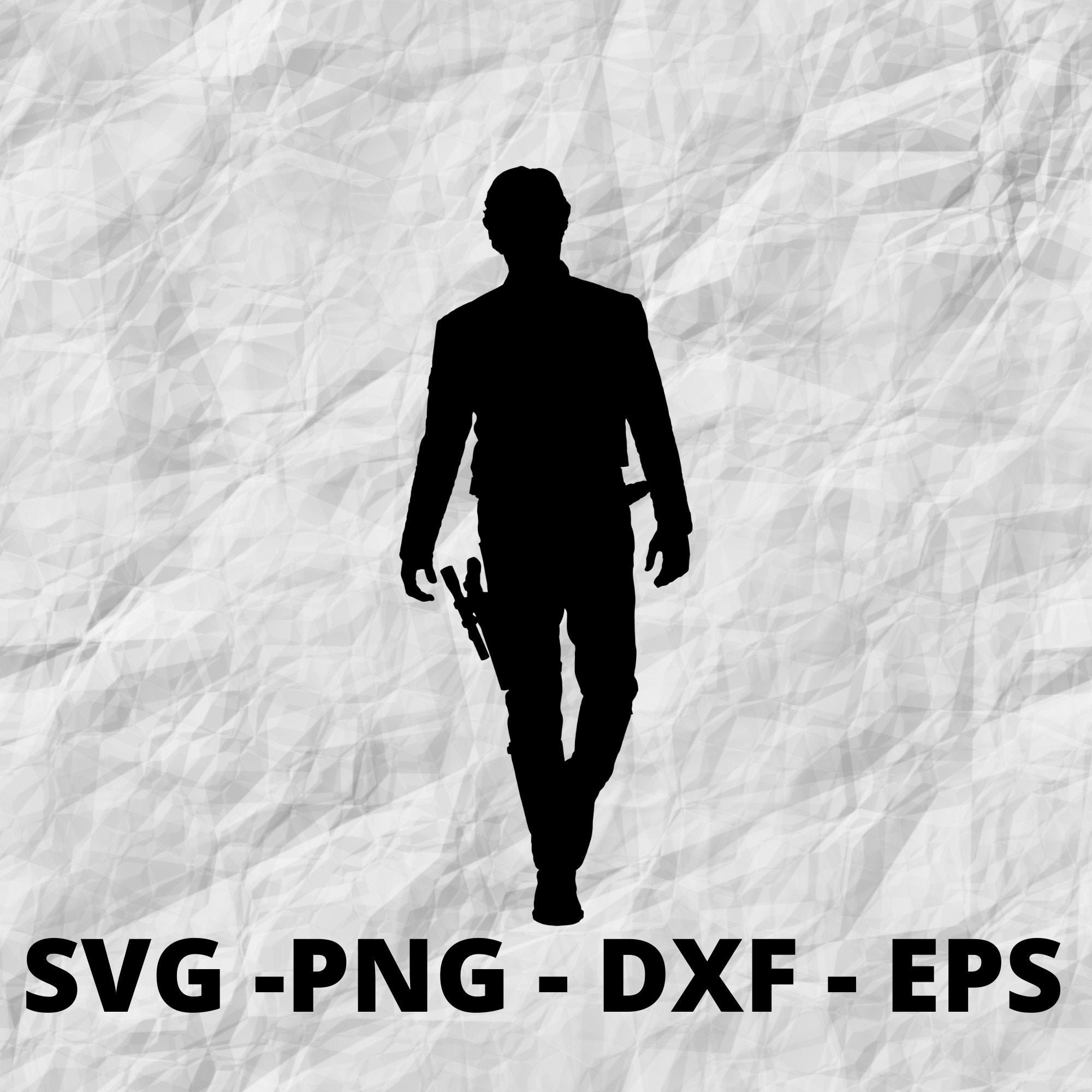 Han Solo SVG: Star Wars Cut Files for Cricut & Silhouette (digital ...