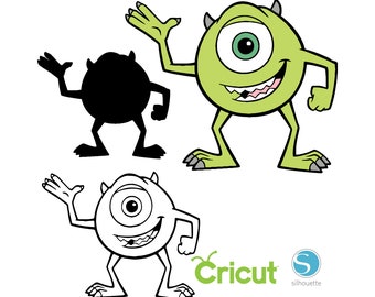 Mike Wazowski Outline