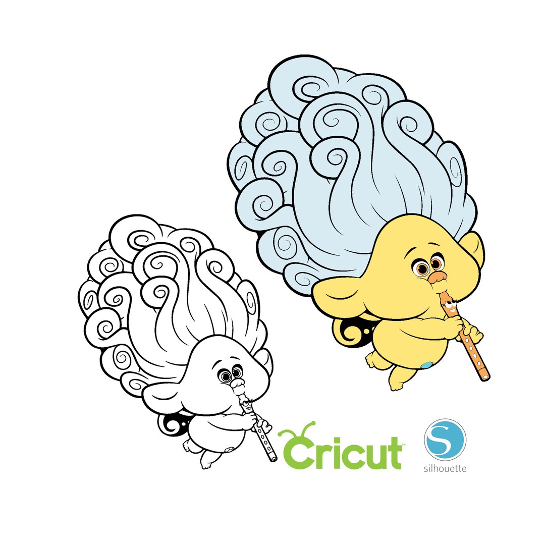 2 Trolls SVG for Cricut and Silhouette Cutting Machines, Trolls SVG - Etsy