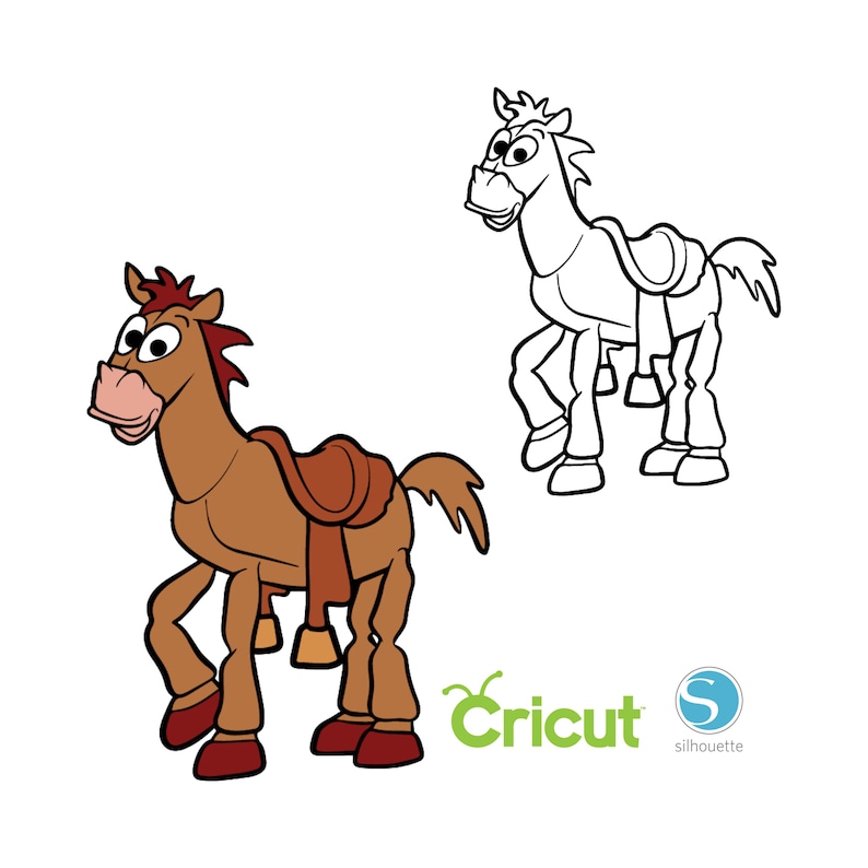 2 Bullseye SVG for Cricut and Silhouette Cutting Machines, Toy Story ...