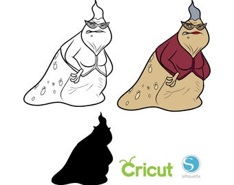 Roz Outline Svg - Etsy