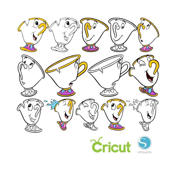 14 Chip SVG Bundle for Cricut and Silhouette Cutting Machines - Etsy