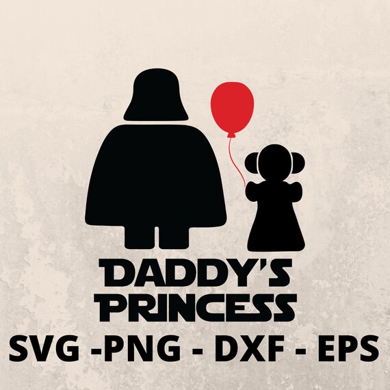 Daddys Princess Svg For Cricut And Silhouette Cutting Etsy