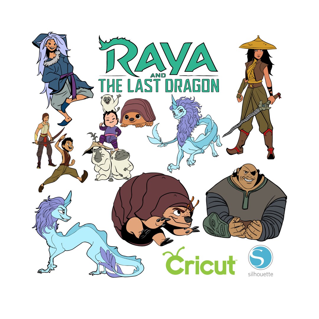 22 Raya and the Last Dragon Bundle SVG for Cricut and Silhouette ...
