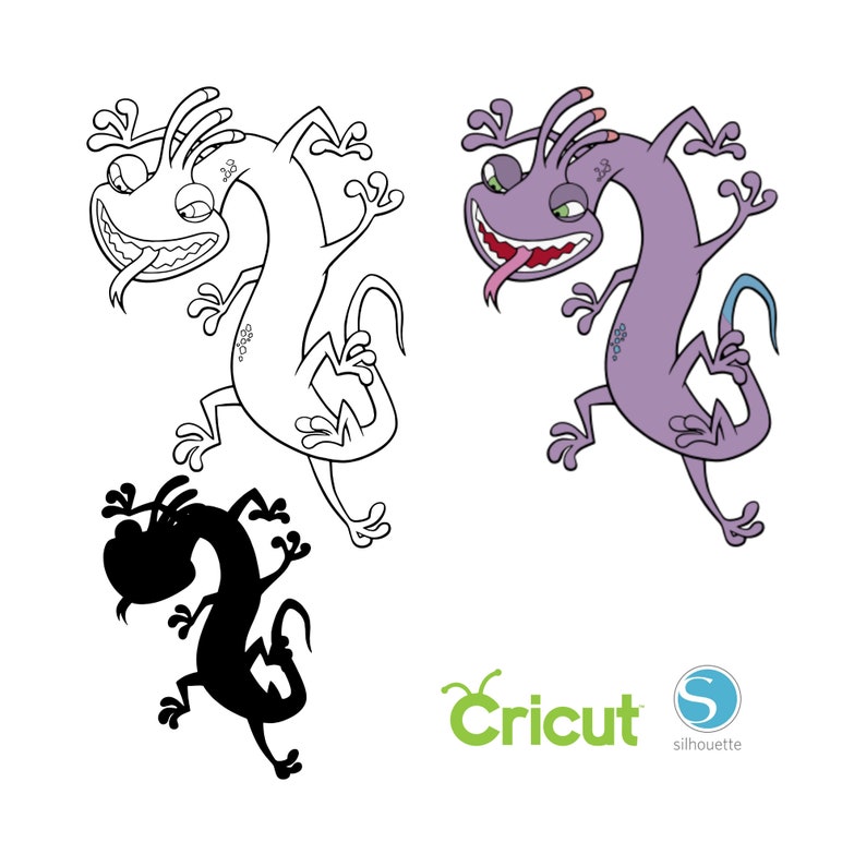 3 Randall Monsters Inc SVG Bundle SVG für Cricut und - Etsy.de