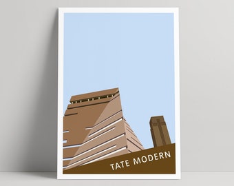 Tate Modern Poster - Etsy UK