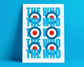 The Who Wall Art | Etsy UK