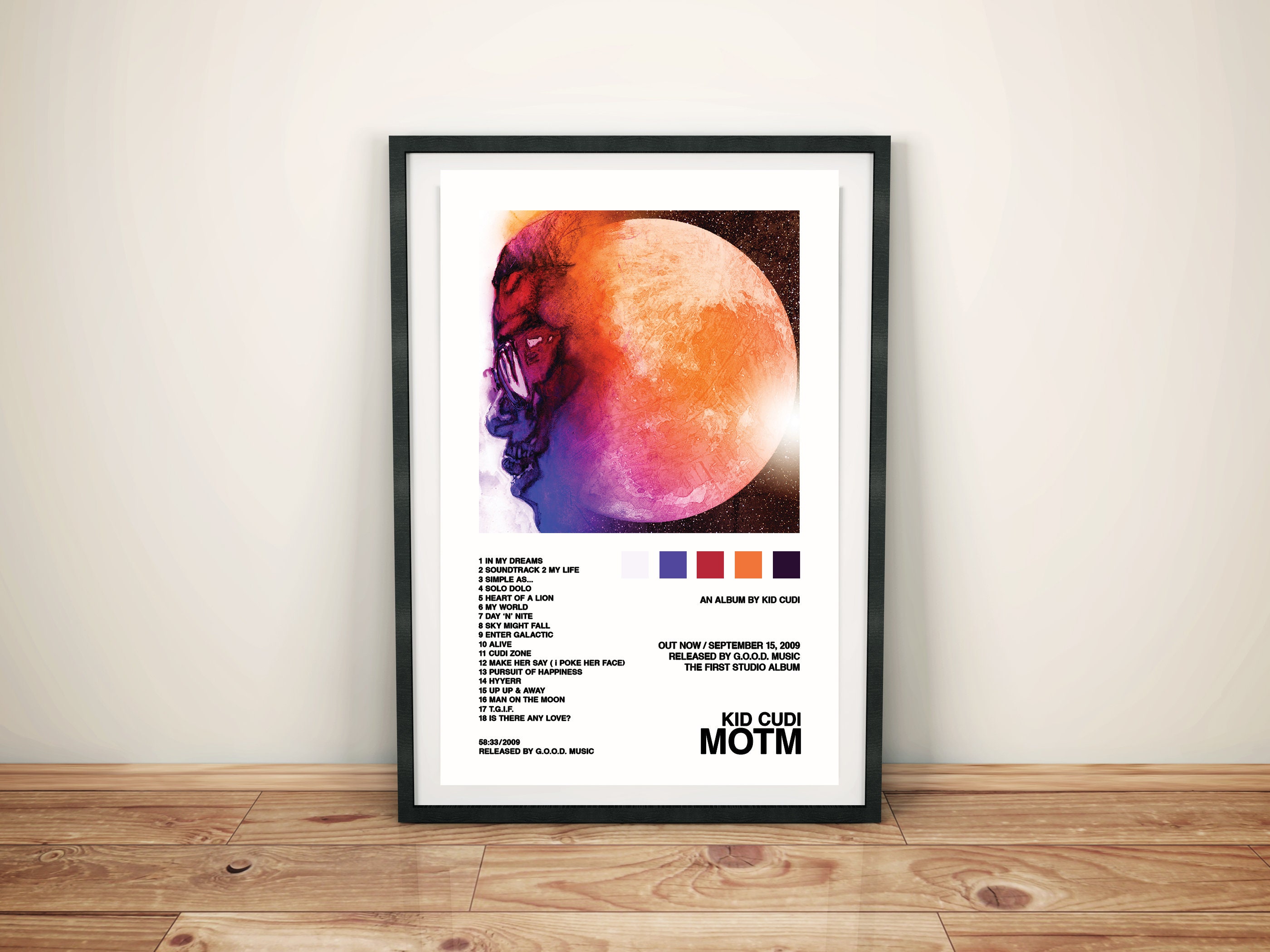 Kid Cudi Portrait Poster - Etsy