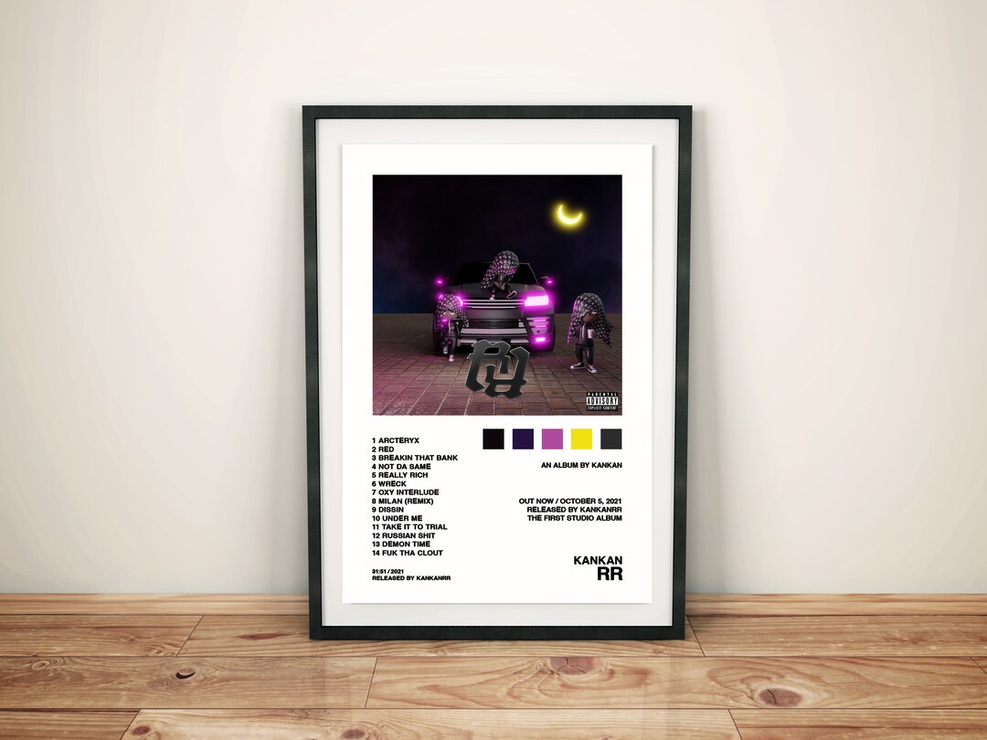 Kankan / Rr / Album Cover Poster Poster Print Wall Art Custom - Etsy