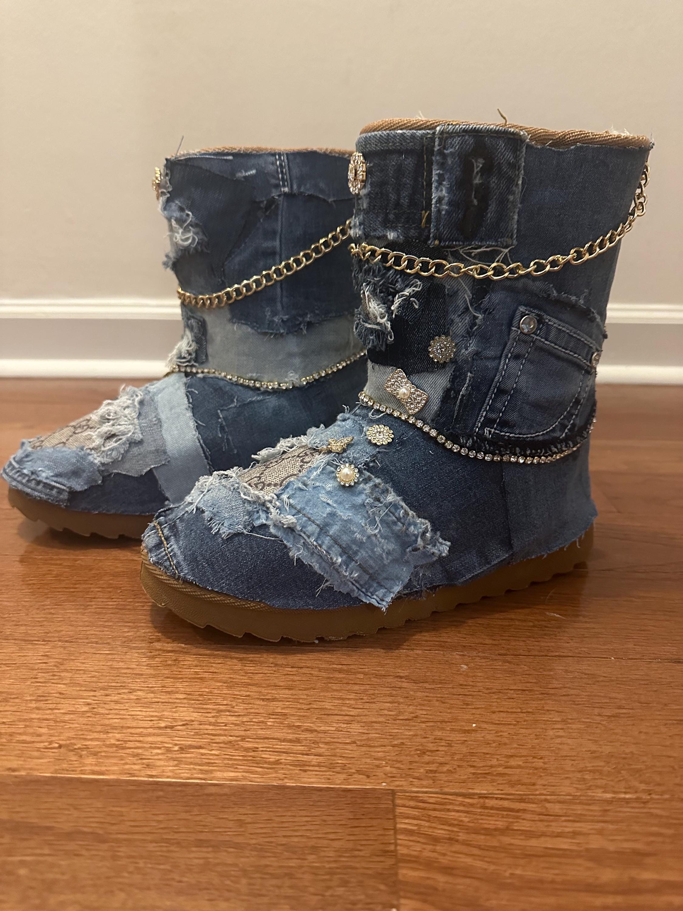 Crazy Maze Boots - Etsy