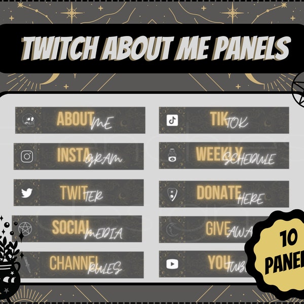 Streamer Social Media Kit - Etsy