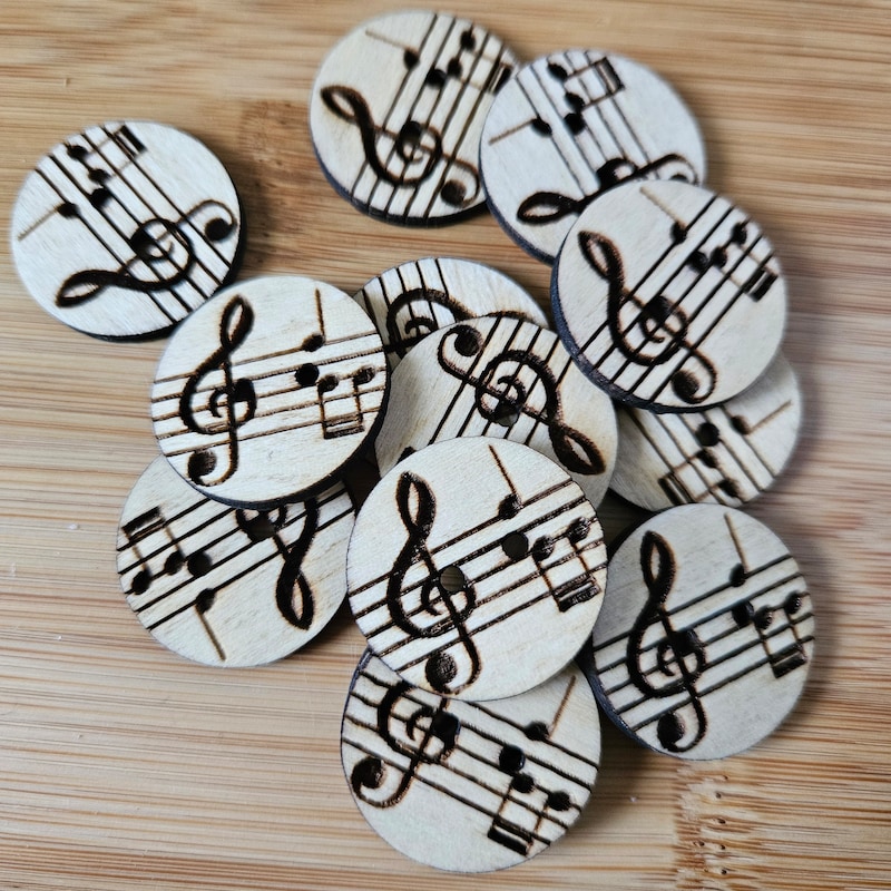 Music Buttons - Etsy