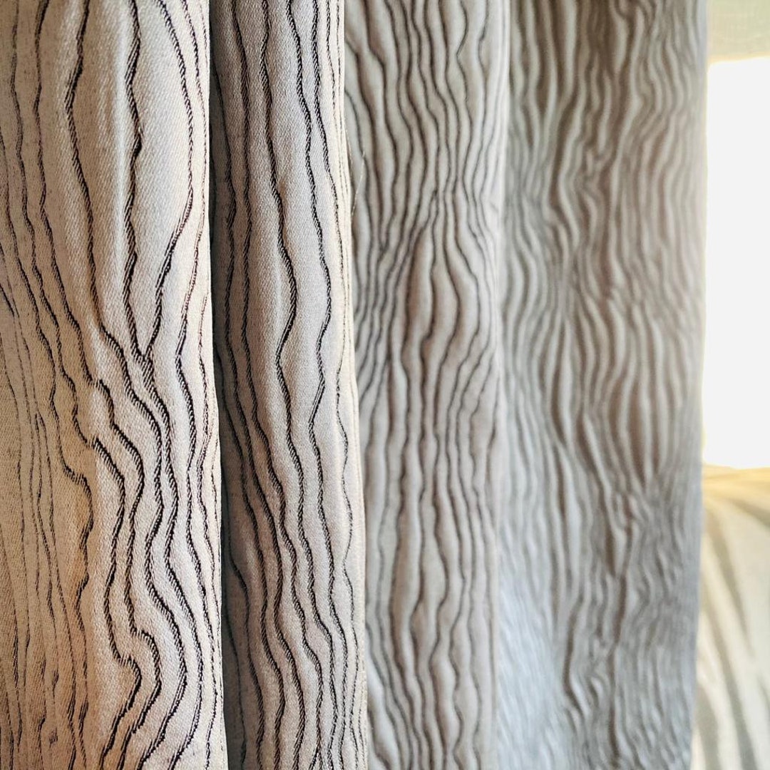 Texture- Luxury Custom Made Curtains (2 Panels) - Etsy