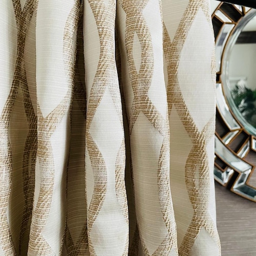 Regency Custom Made Drapery-2 Panels - Etsy