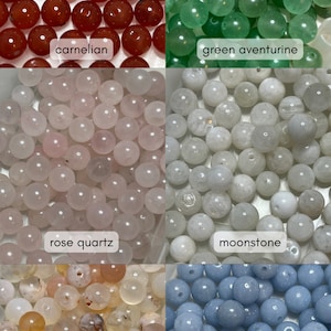 Crystal Ring Bundle, Wire Wrapped Crystal Ring, Custom Dainty Gemstone ...