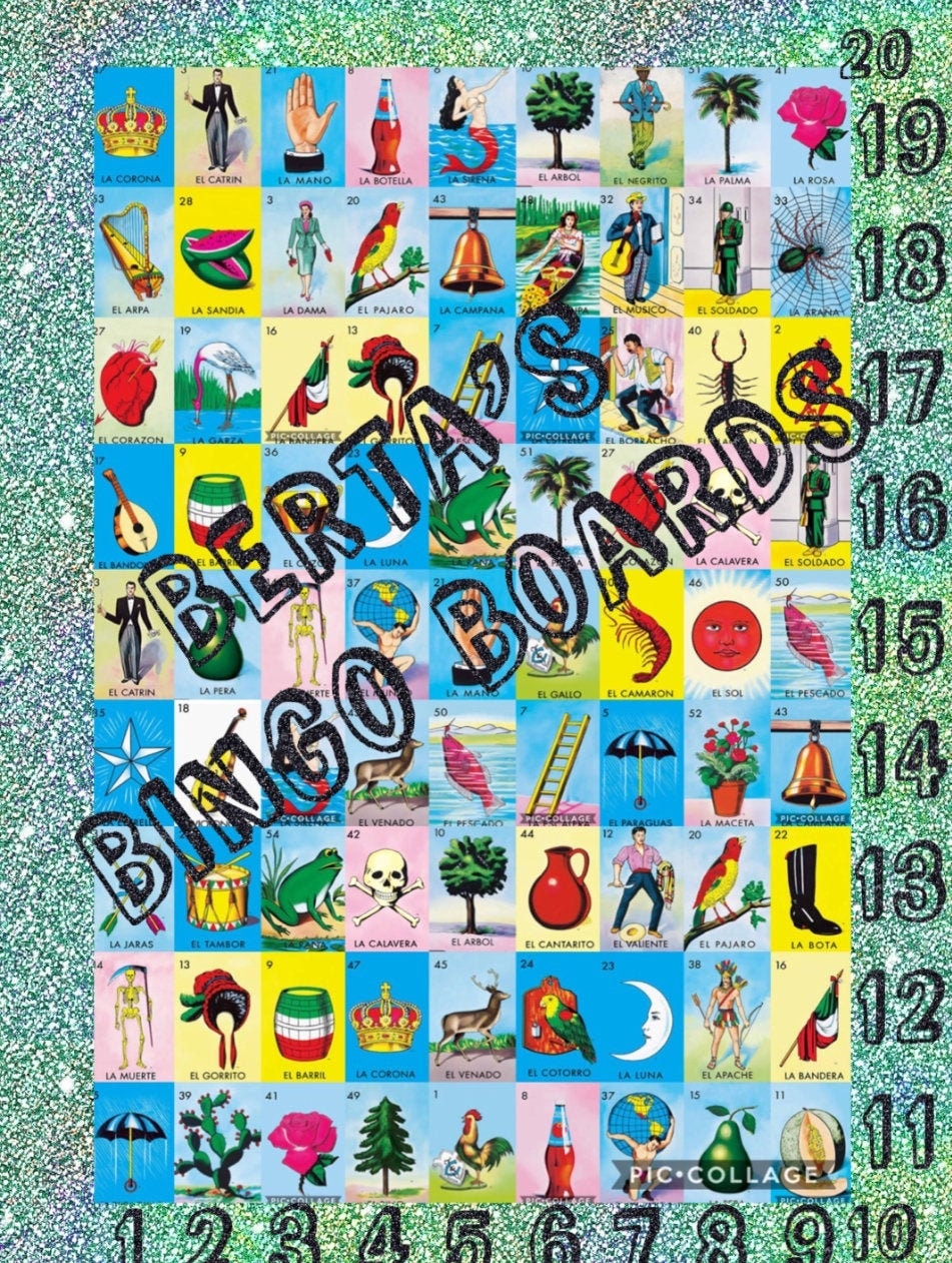 Loteria Boards - Etsy