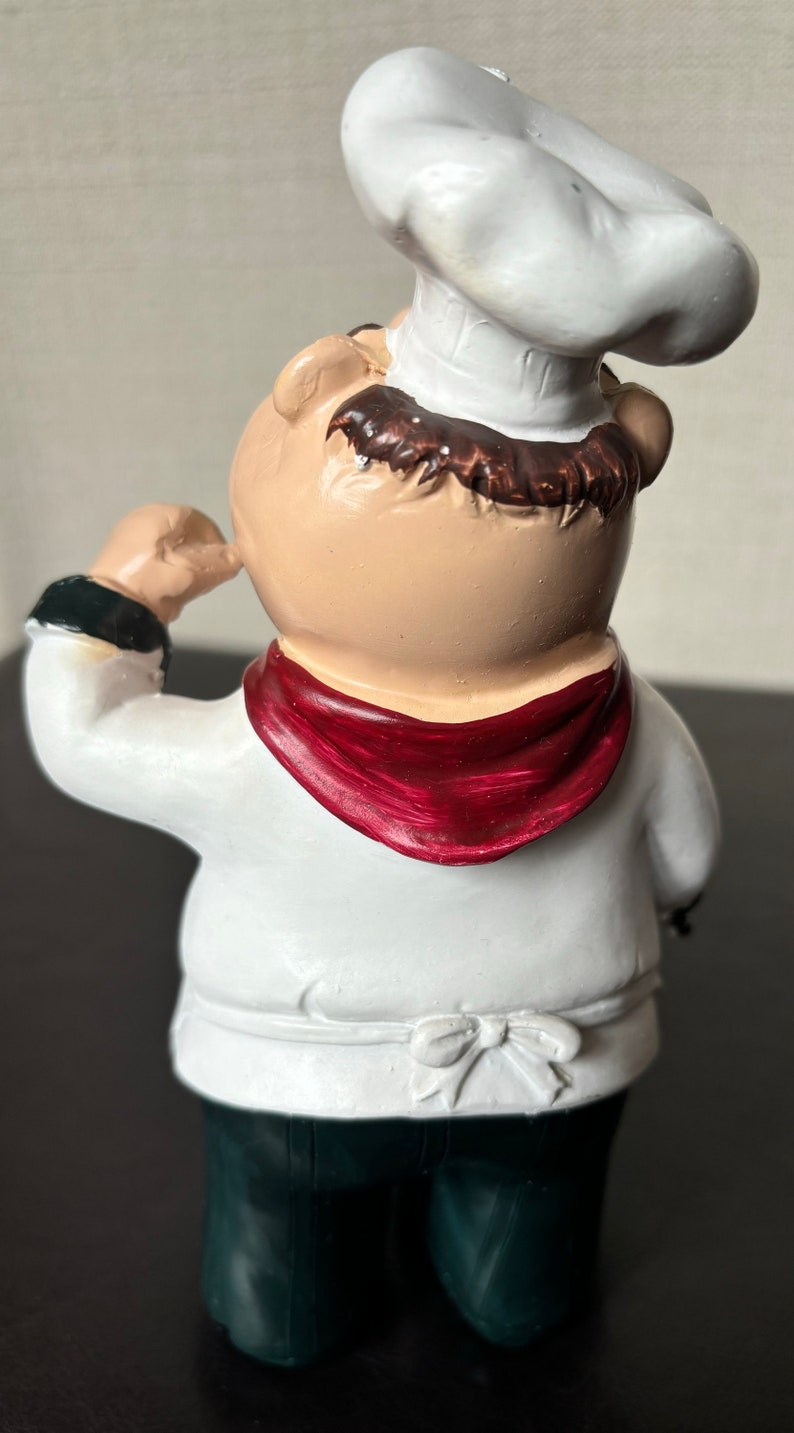 Chef Sculpture Figurine Cooking Kitchen Decor Kitchen Statue - Etsy