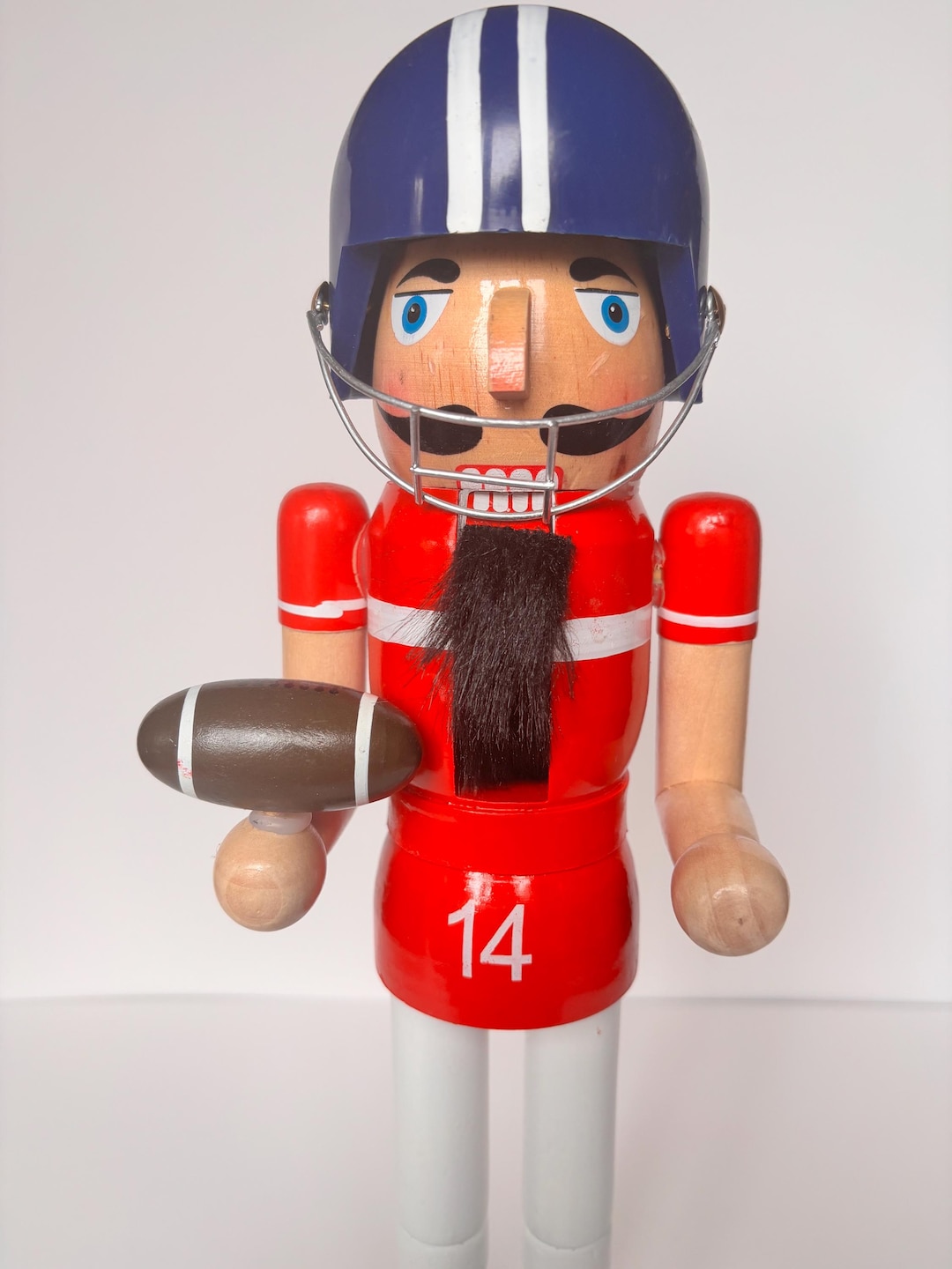 Football Nutcracker - Tabletop Decor - Christmas Decor - Etsy
