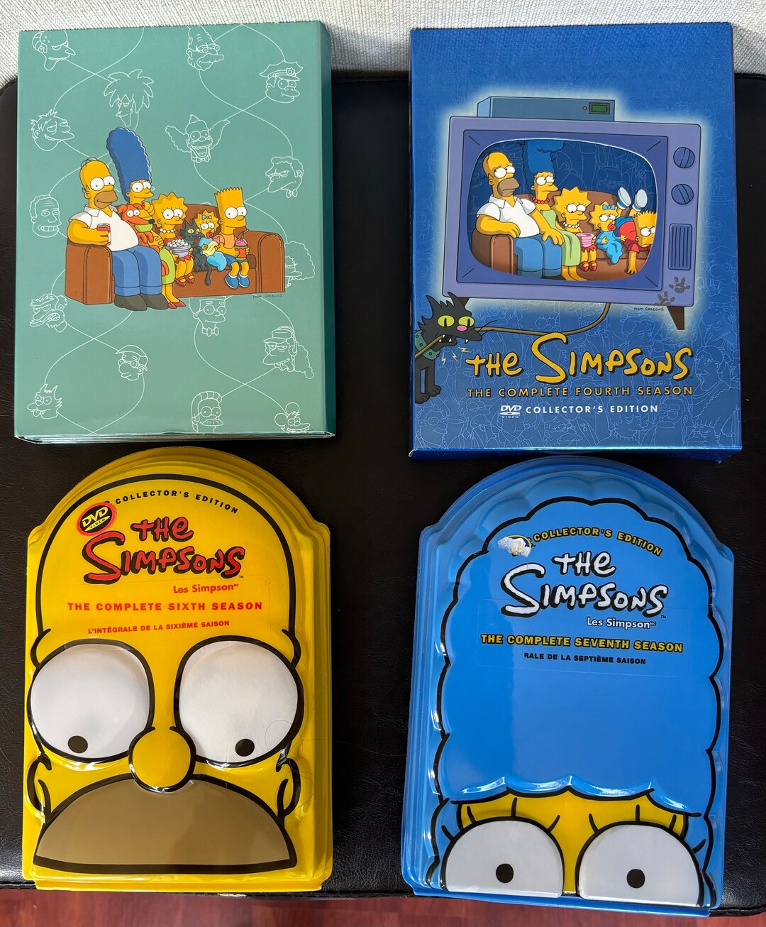 The Simpsons DVD Collection Sets Homer Simpson Marge Simpson - Etsy