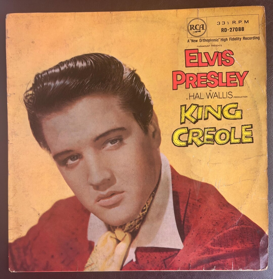 Elvis Presley – King Creole – 1958 UK Vinyl LP – Rca RD-27088 – Rock ...