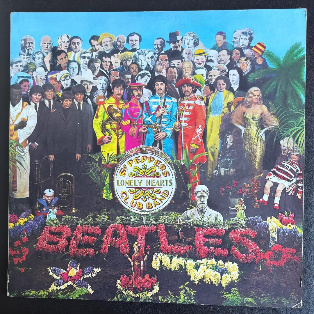 The Beatles - Sgt. Pepper LP 50th Anniversary - Etsy