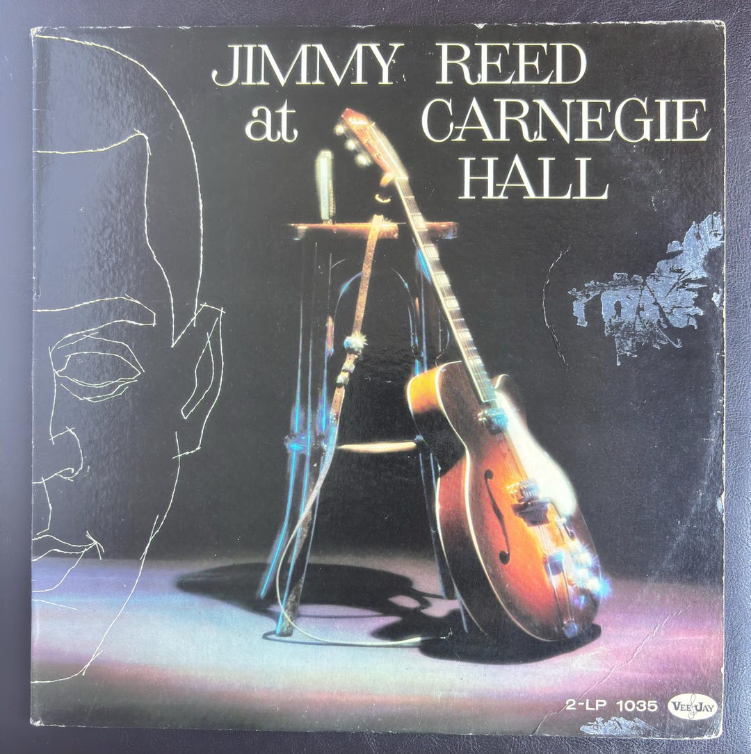 Jimmy Reed – Jimmy Reed at Carnegie Hall / the Best of Jimmy Reed LP ...
