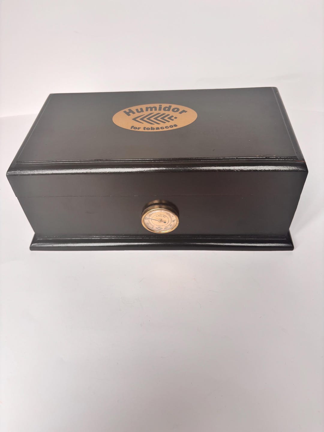 Wood Cigar Humidor Box - Tobacco Storage - Keeps Fresh - Moisture ...