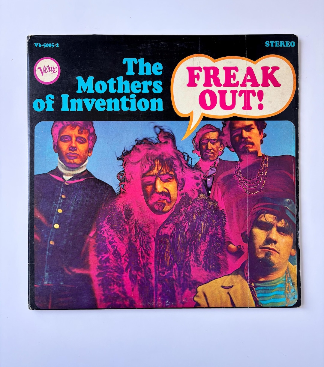 The Mothers of Invention - Freak Out! 1966 Canadian 2xlp Verve V6 ...