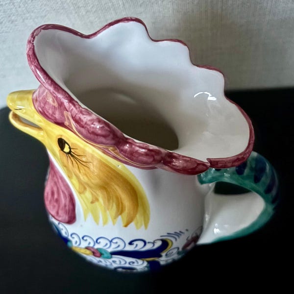 Rooster Pitcher - Etsy