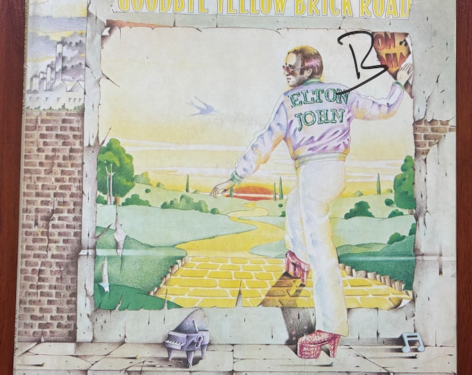 Elton John - Goodbye Yellow Brick Road 2LP - UK First Press- 1973- DJM ...