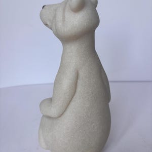 Vintage Quarry Critters Polar Bear Statue - 'potsie' by Second Nature ...