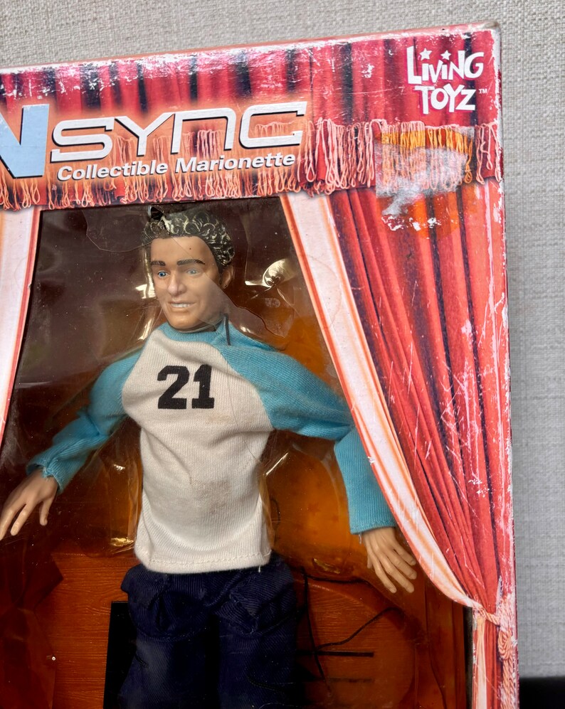 2000 Living Toyz NSYNC Justin Timberlake Collectible Marionette Doll in Box - Etsy