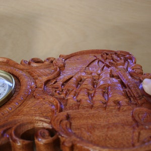 Large Wall Clock, Wood Clock, Ship Themed Clock, Handmade, Pirate Ship ...