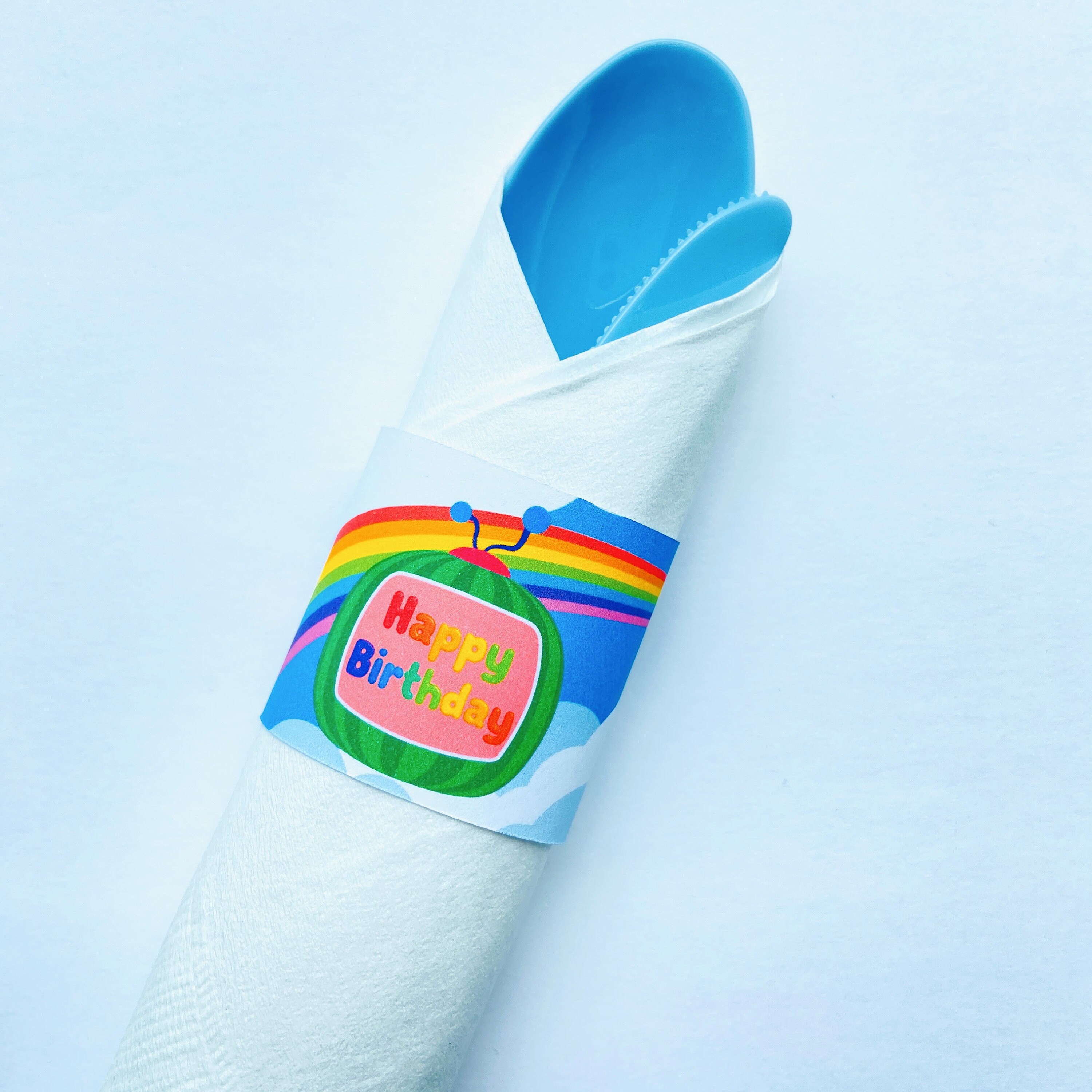 Cocomelon Cutlery Wrap - Etsy