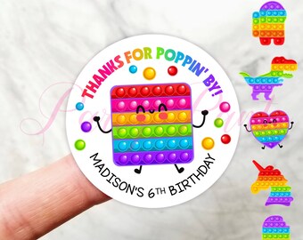 Fidget Popper Party Favors - Etsy