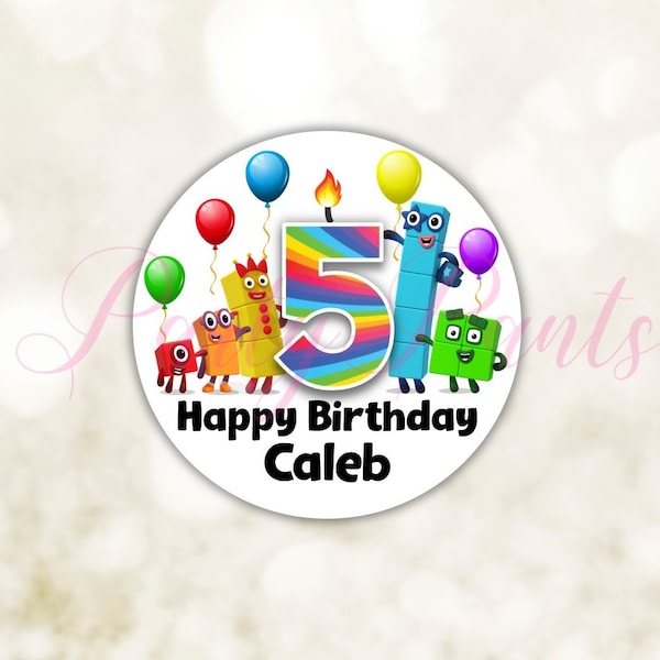 Numberblocks 5 Birthday - Etsy