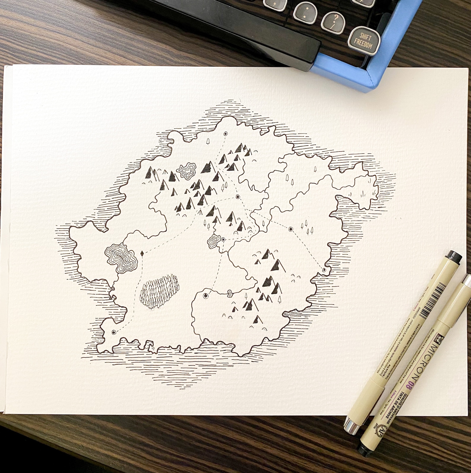 Tolkien Style Fantasy Map 02 - Etsy