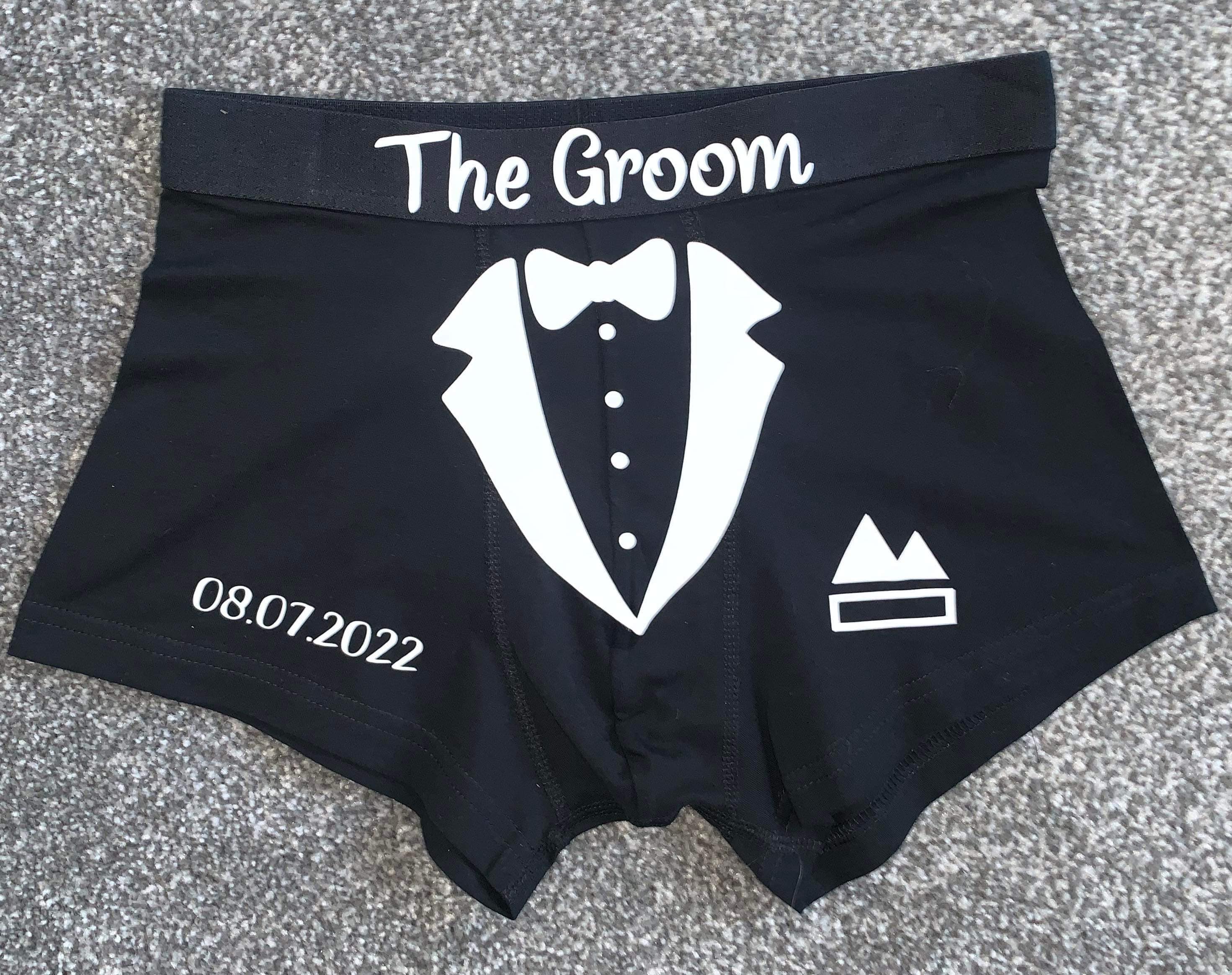 Groomsmen Boxers / Ushers Boxers/ Wedding Day Boxers/ Groom - Etsy UK