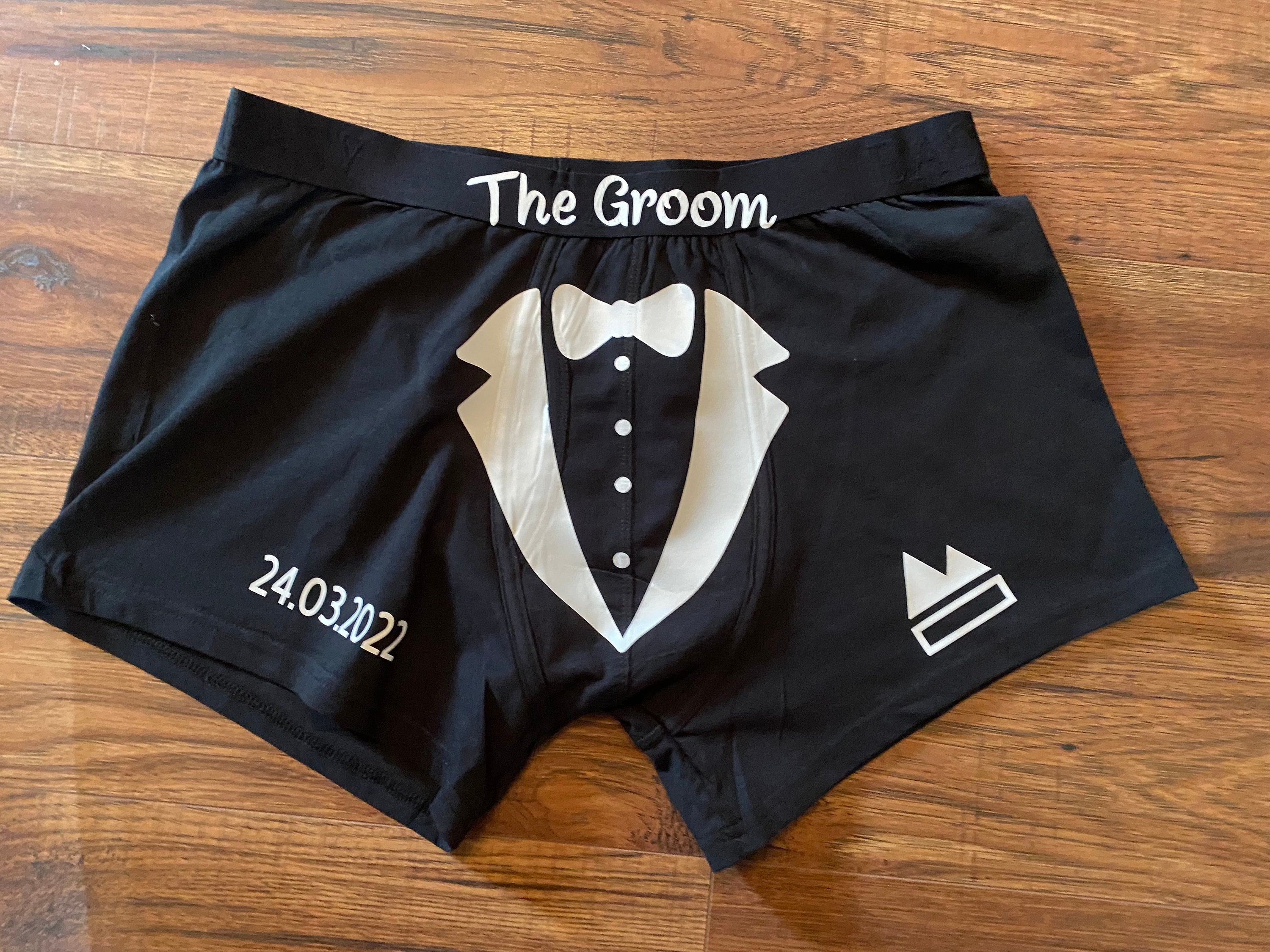 Groomsmen Boxers / Ushers Boxers/ Wedding Day Boxers/ Groom Boxers ...