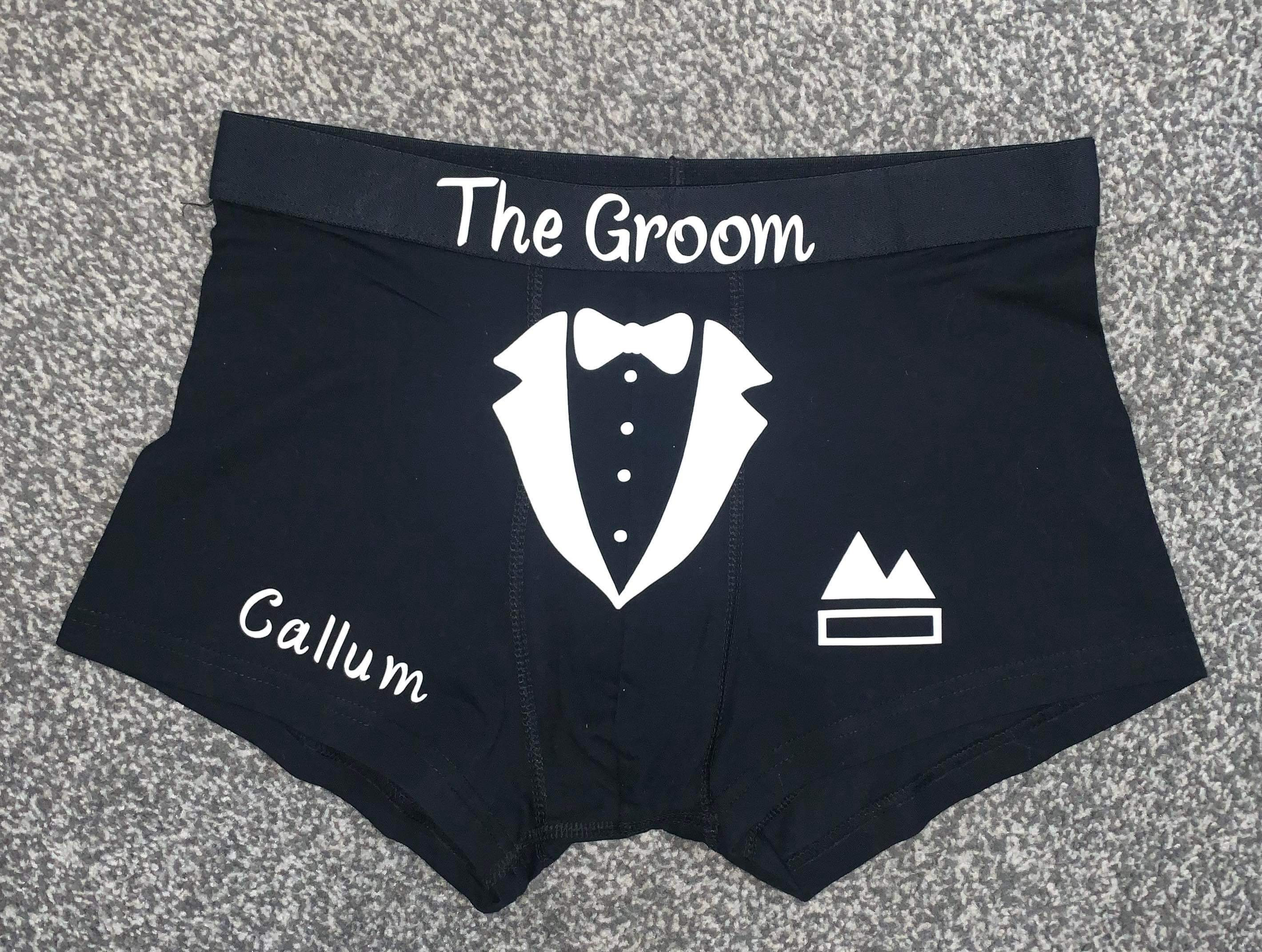 Groomsmen Boxers / Ushers Boxers/ Wedding Day Boxers/ Groom - Etsy UK