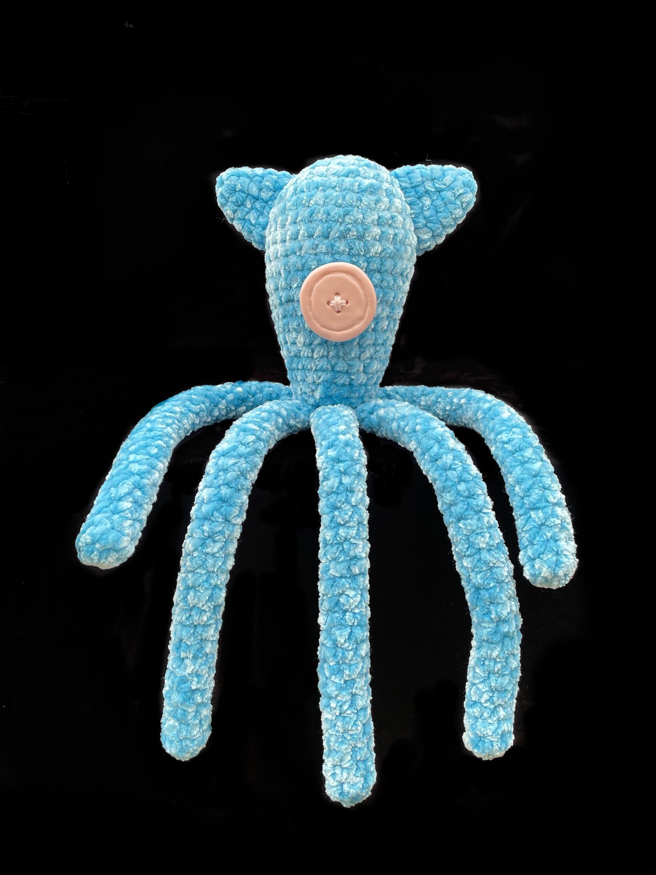 Coraline Squid Amigurumi Plush Etsy UK