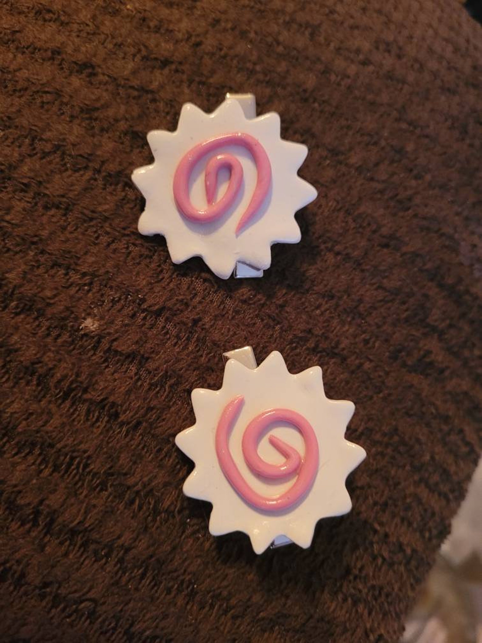 Narutomaki Hair Clips - Etsy