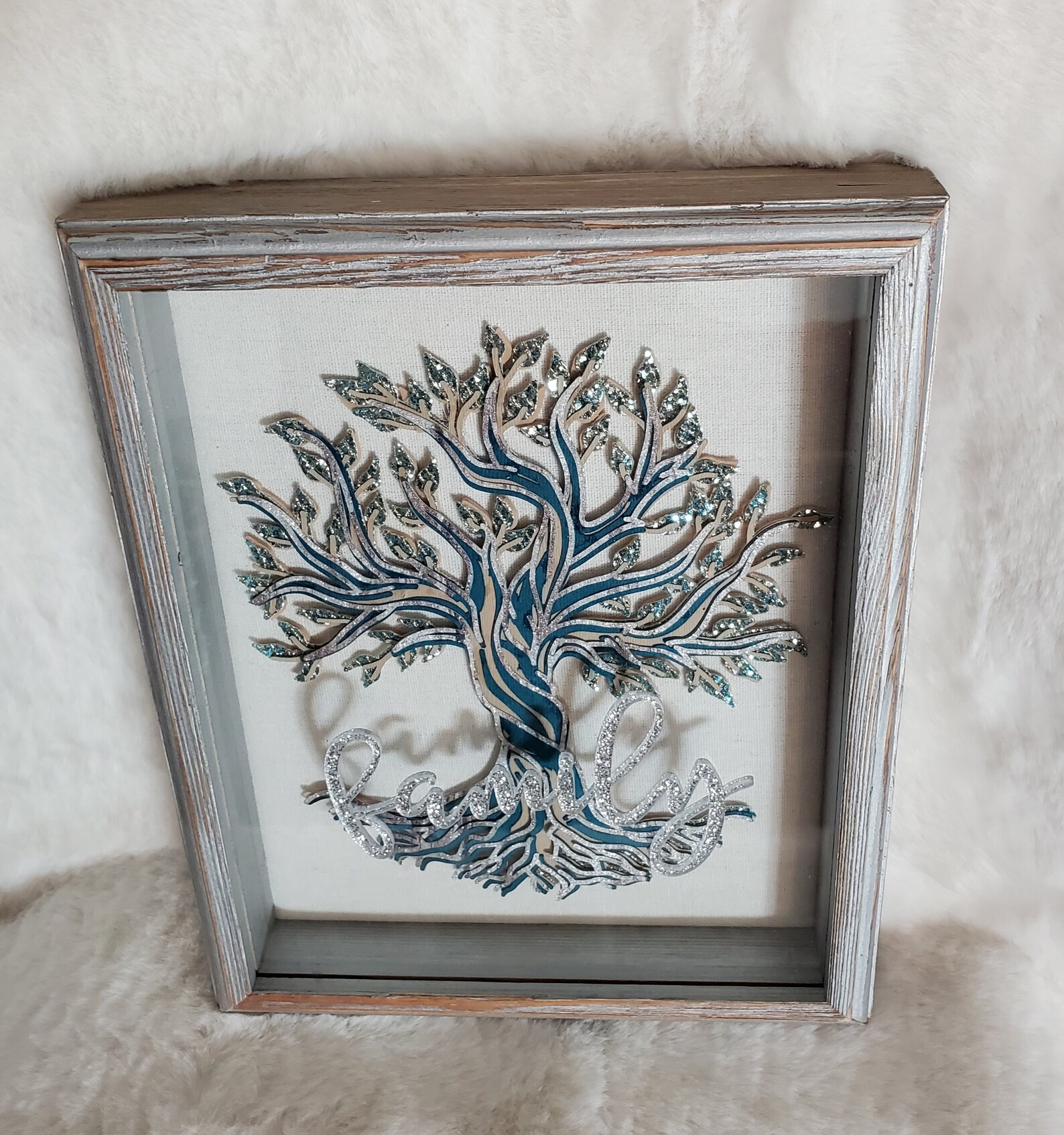 Tree of Life Shadow Box. Family Shadow Box Tree of Life - Etsy