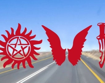 Supernatural Decal - Etsy