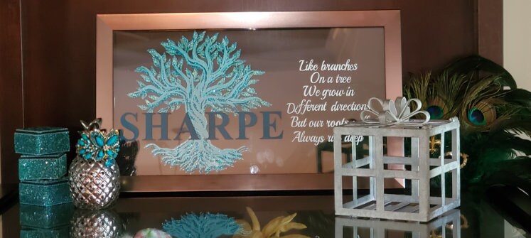 Tree of Life Shadow Box. Family Shadow Box Tree of Life - Etsy