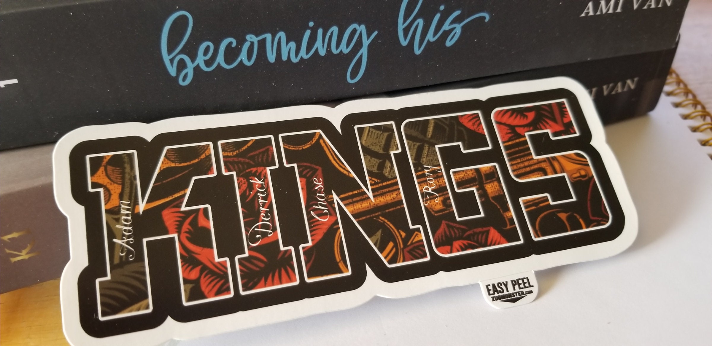 Kings Sticker King Family Series Bookish Sticker Bookish | Etsy